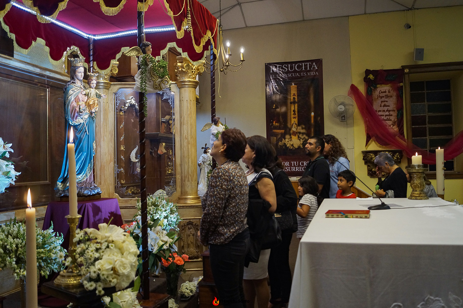 Las fiestas de la Virgen. – Parroquia El Espíritu Santo
